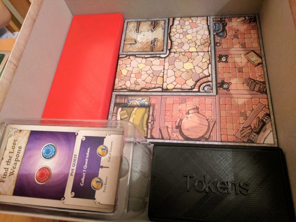 Free 3D file Arcadia Quest Token Boxes・3D printing idea to download・Cults