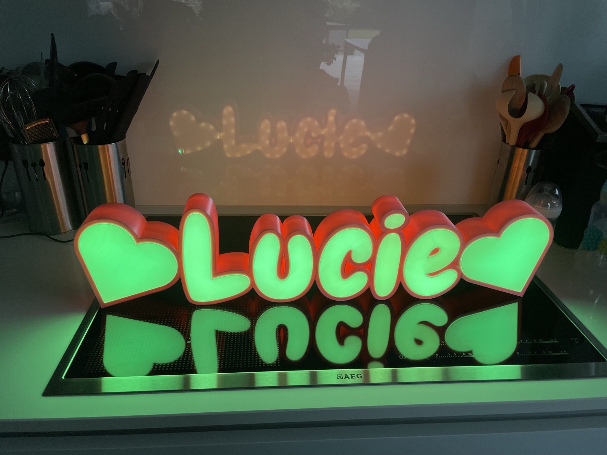STL file Bright first name Lucie・3D printer model to download・Cults