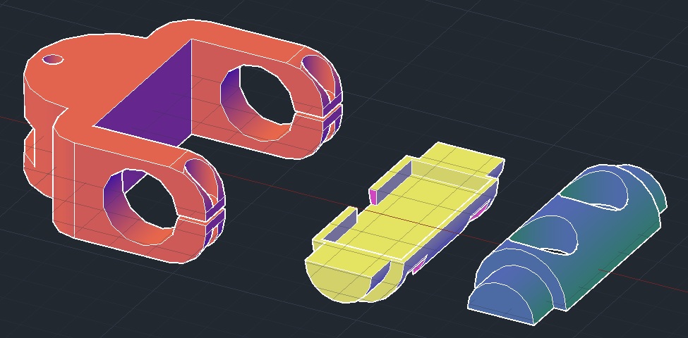 STL file Ultrasonic sensor housing - 3D mould・3D print model to ...