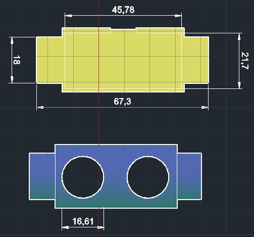 STL file Ultrasonic sensor housing - 3D mould・3D print model to ...