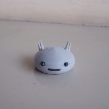 Free STL file Axolotl Pen Holder 🦎・3D print model to download・Cults
