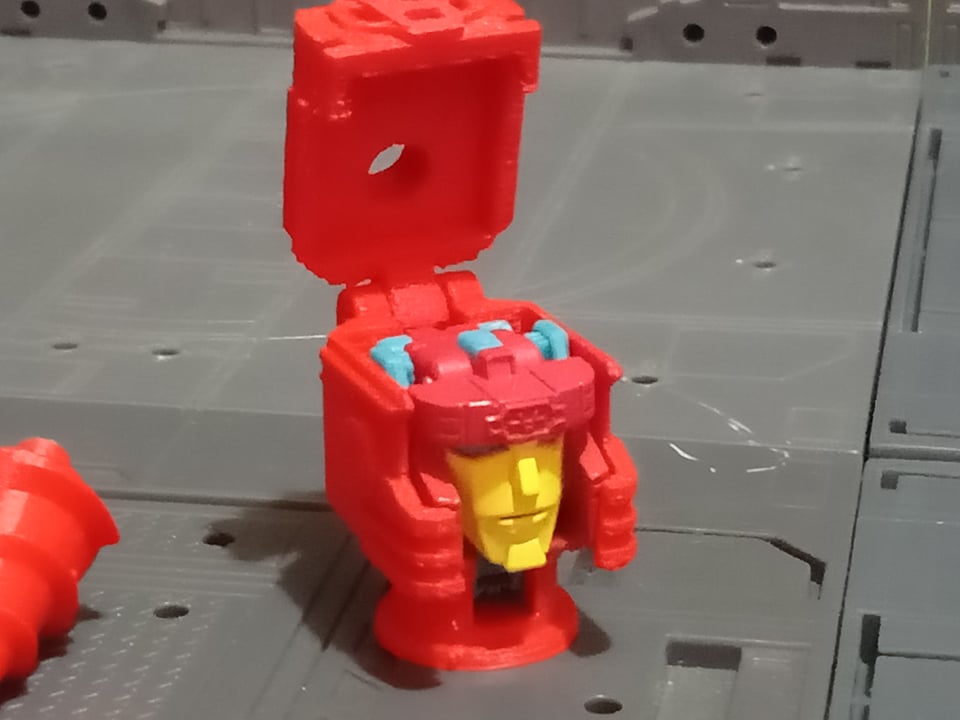 STL file Titans Return Quickswitch Helmet and drill・3D printer model to ...