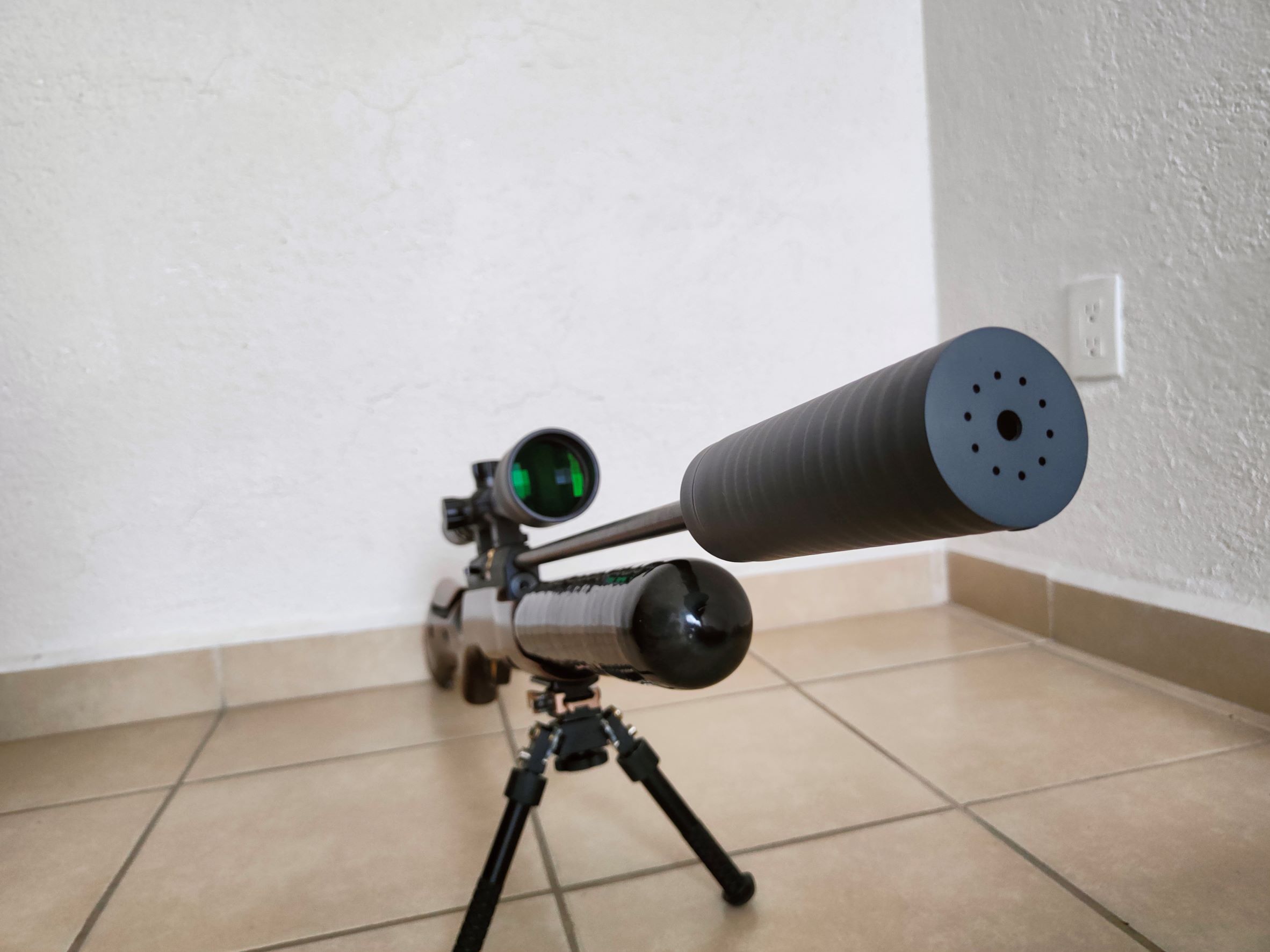 STL file Airgun Silencer・3D print object to download・Cults