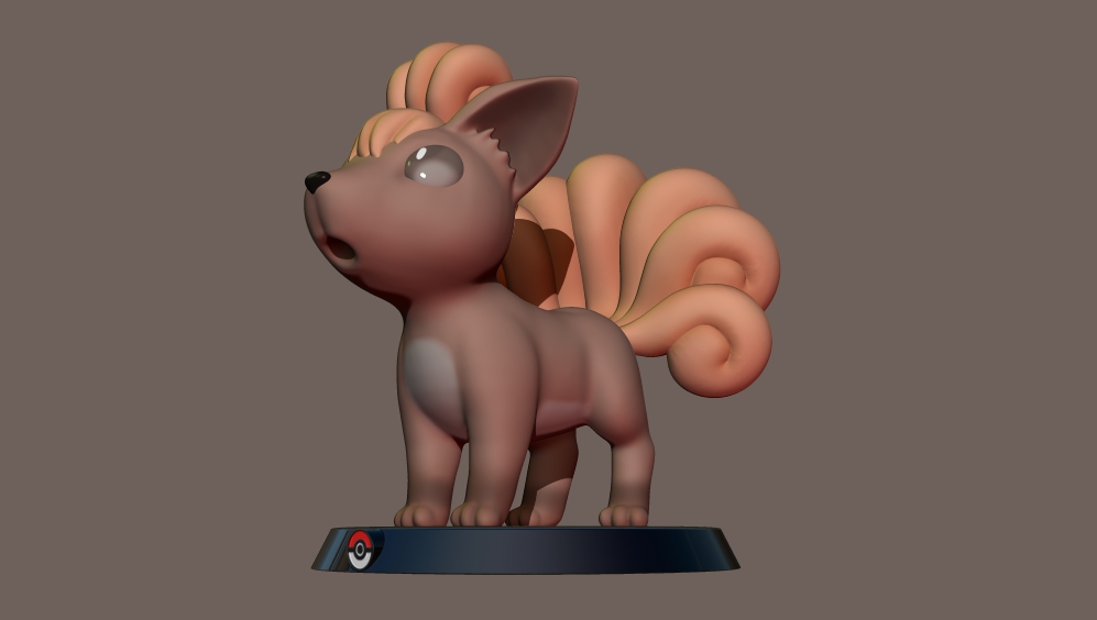 Free STL file Vulpix 👽・3D printer design to download・Cults