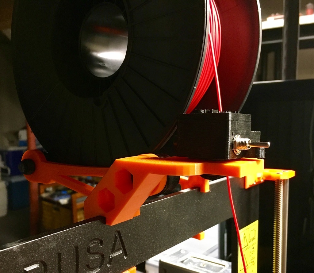 Free 3D file Prusa I3 low filament sensor guide. 🪢・3D printer model to ...