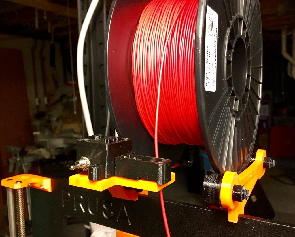 Free 3D file Prusa I3 low filament sensor guide. 🪢・3D printer model to ...