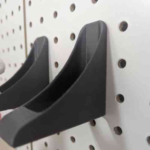 Free STL file Spray bottle holder for pegboard・Template to download and ...
