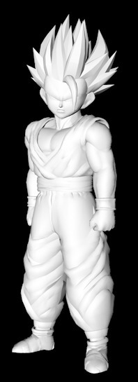 Free 3D file Teen Gohan SSJ / SSJ2 (Fixed)・Model to download and 3D ...