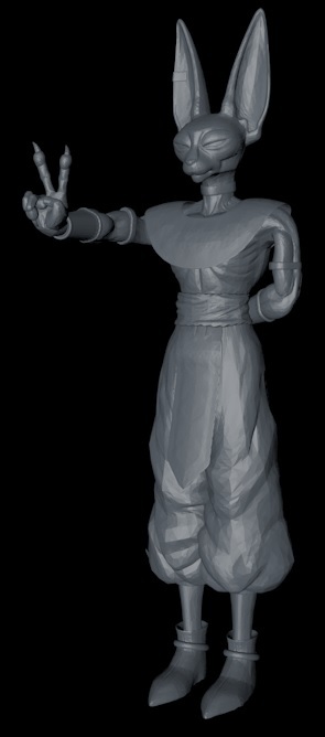 Free 3D file Bills / Lord Beerus (Fixed)・3D printing idea to download・Cults