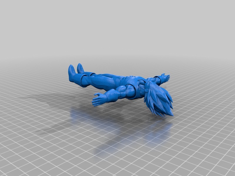 Free 3D file Vegeta no Armor 🗿・3D print design to download・Cults