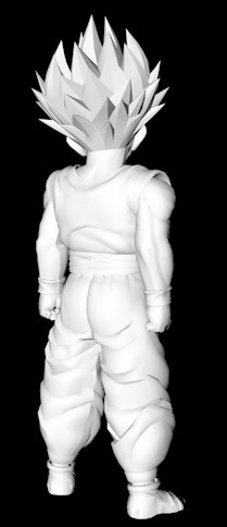 Free 3D file Teen Gohan SSJ / SSJ2 (Fixed)・Model to download and 3D ...