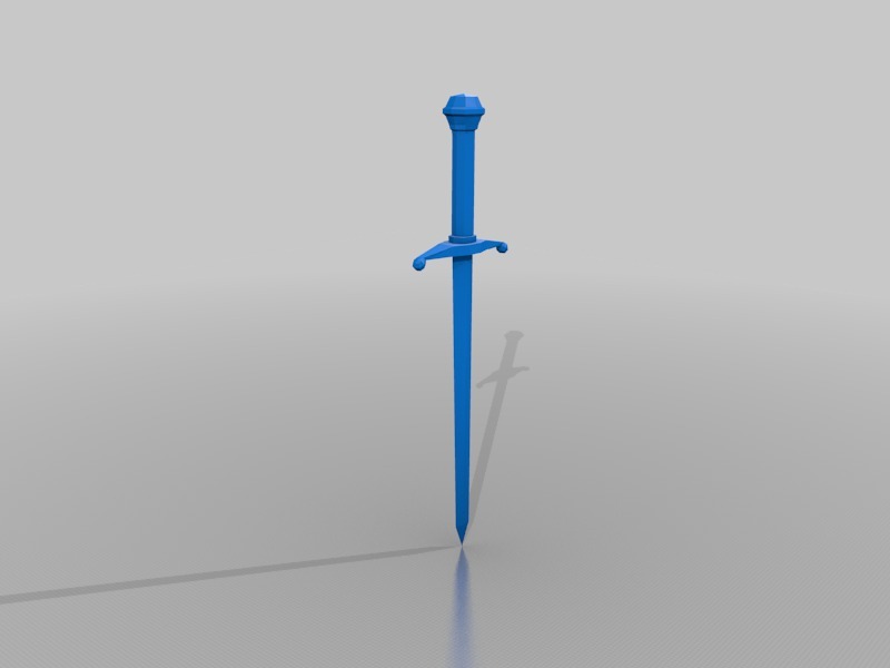Free 3D file Trunks Sword Life Size 🗡️・3D printable model to download・Cults