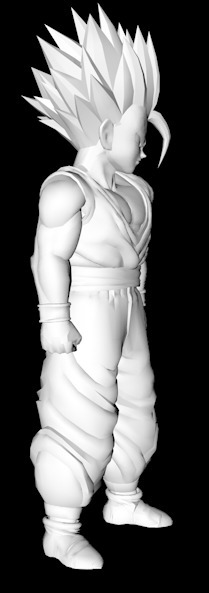 Free 3D file Teen Gohan SSJ / SSJ2 (Fixed)・Model to download and 3D ...