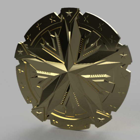 Fichier 3D logo de rang 1 👽・Plan à imprimer en 3D à télécharger・Cults