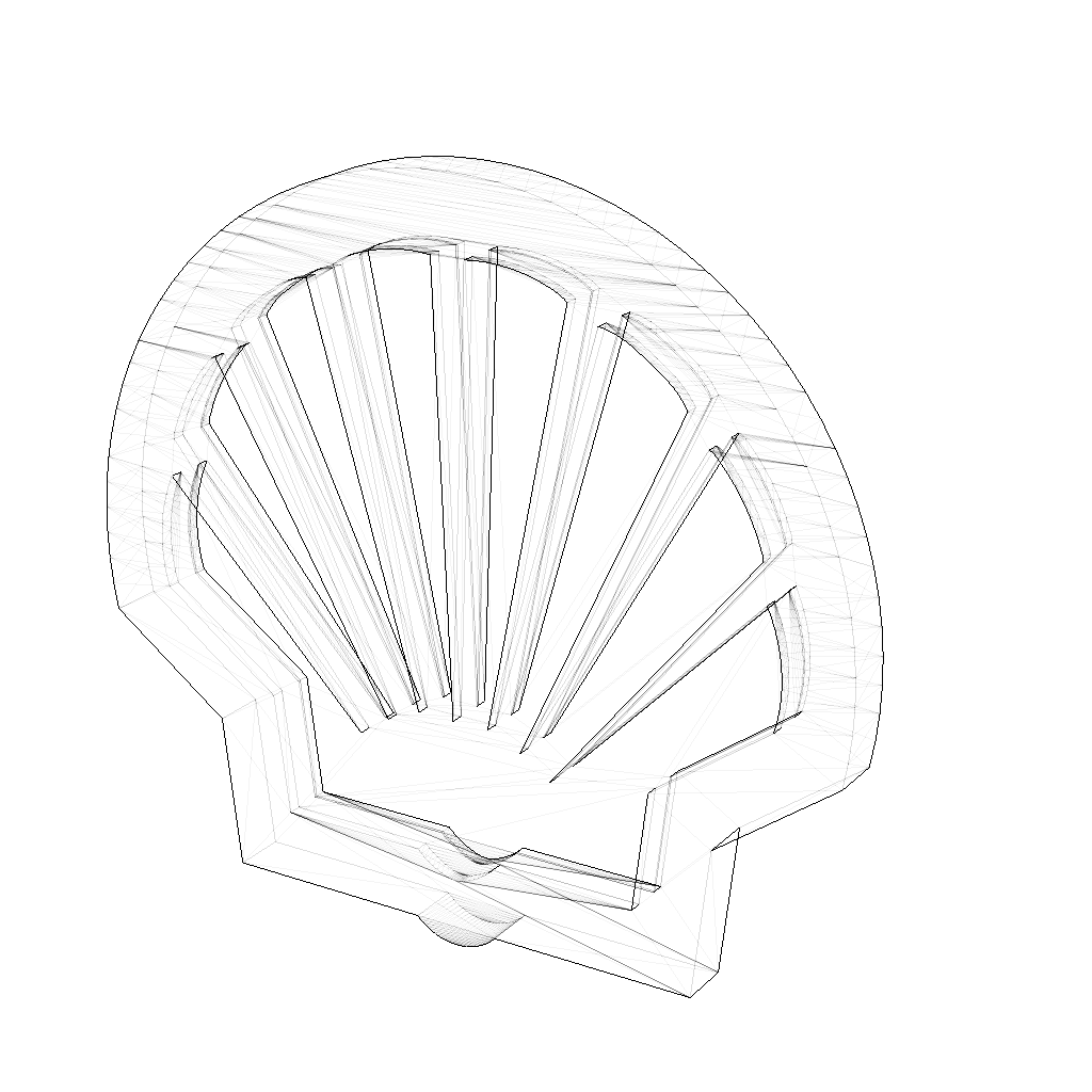 STL file Shell logos 1 & 2・3D printer design to download・Cults