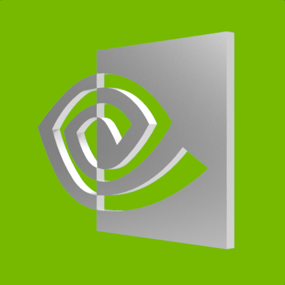 Fichier STL logo nvidia 3d・Plan à imprimer en 3D à télécharger・Cults
