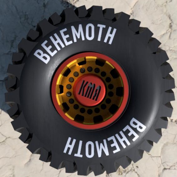 3D file Monster wheel 05・3D print design to download・Cults