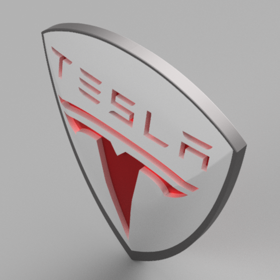 3D-Datei Tesla 3d-Logos 1 & 2 👽・3D-druckbare Vorlage zum herunterladen ...