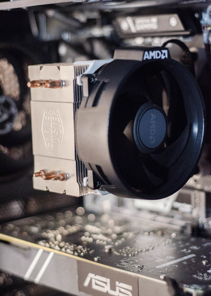 Free 3D file AMD Wraith fan bracket for Cooler Master Hyper TX3 Evo ...