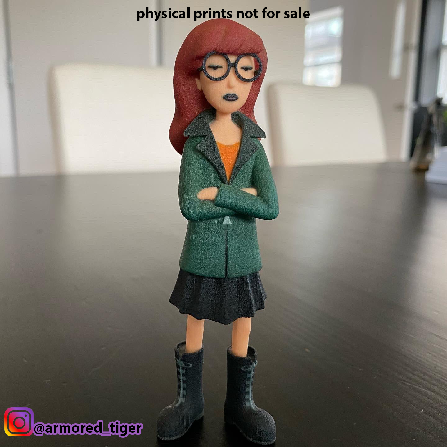 Archivo STL Daria・Plan de impresora 3D para descargar・Cults
