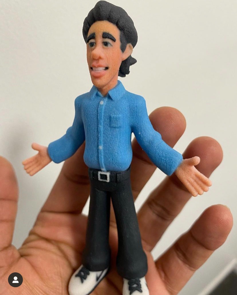 STL file Jerry Seinfeld・Template to download and 3D print・Cults