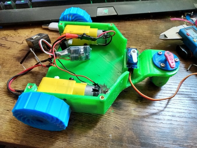 Free STL file mini robot platform・Object to download and to 3D print・Cults