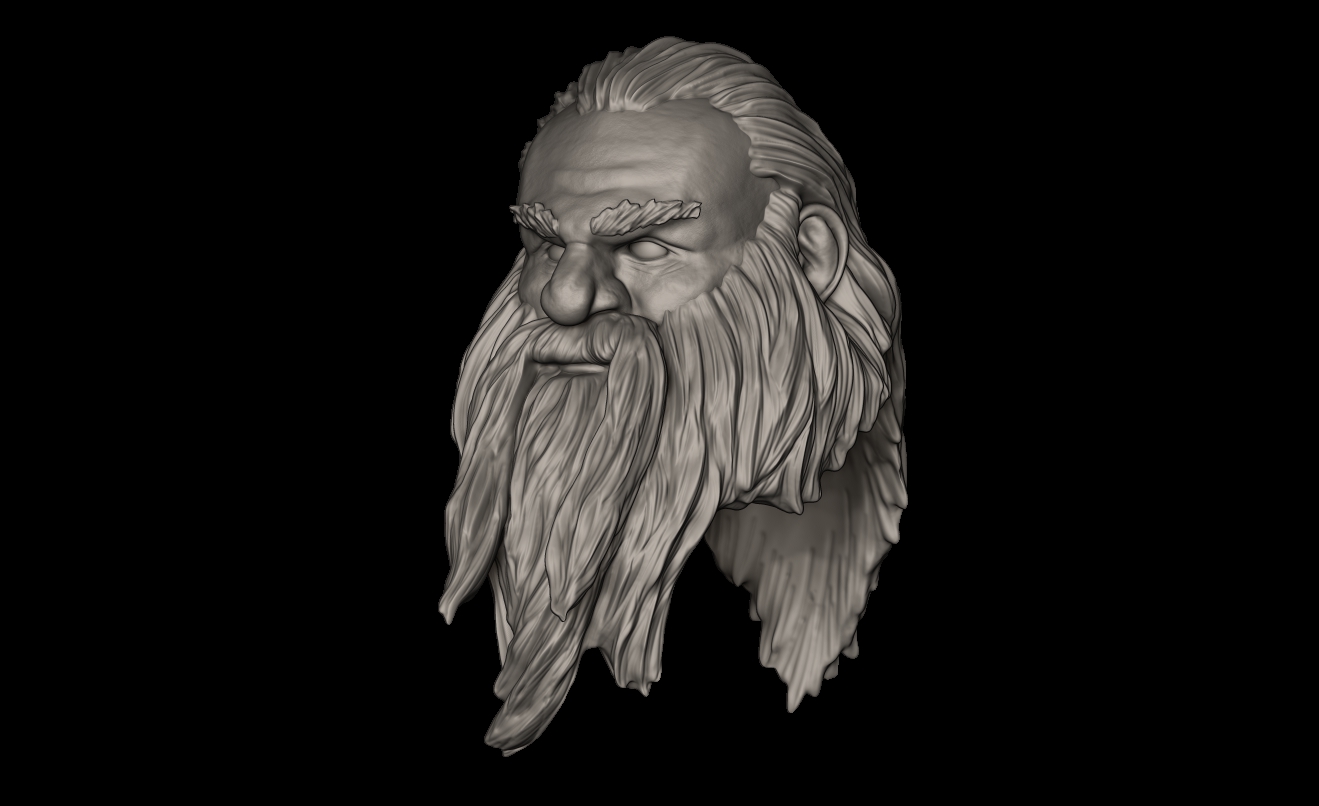 STL file Dwarf - Dwarf・3D printing idea to download・Cults