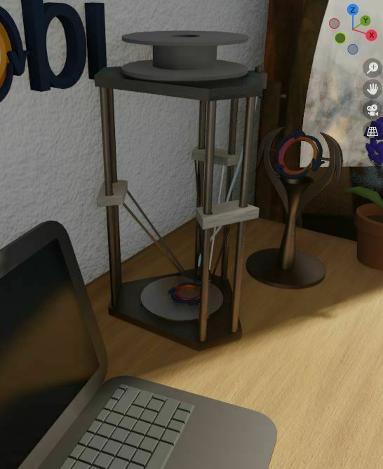 Free 3D file 3d Delta Printer・3D printable model to download・Cults