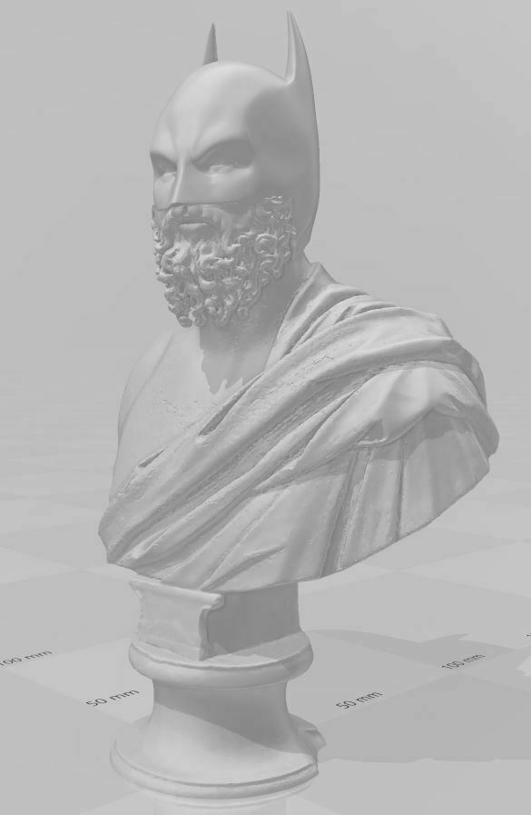 Free 3D file Batman & Wolverine Greek Statue・3D print model to download ...