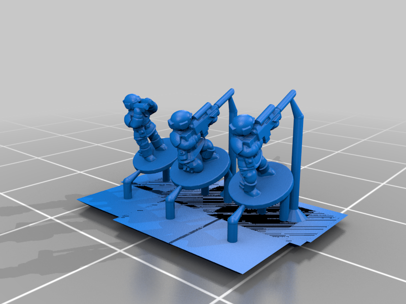 Archivo 3D gratis Equipo de francotiradores a escala épica・Objeto para ...