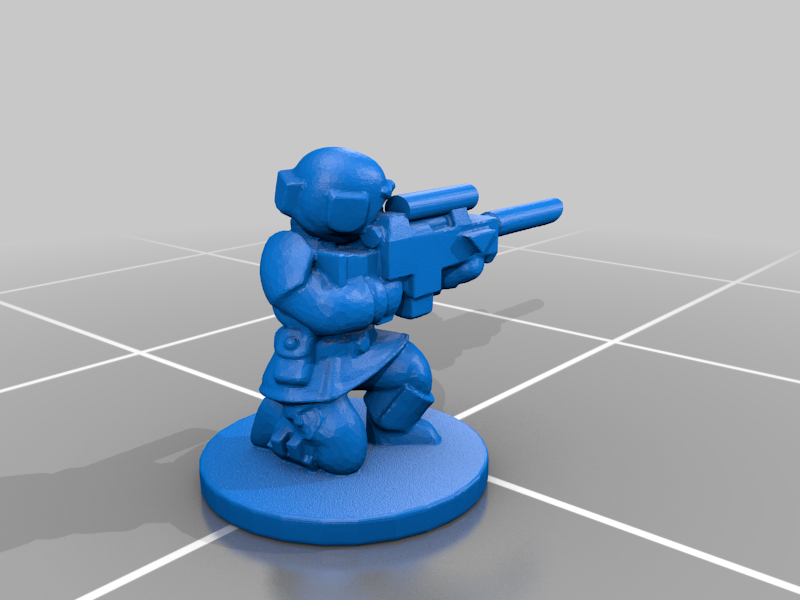 Free 3D file Epic scale sniper team・Design to download and 3D print・Cults