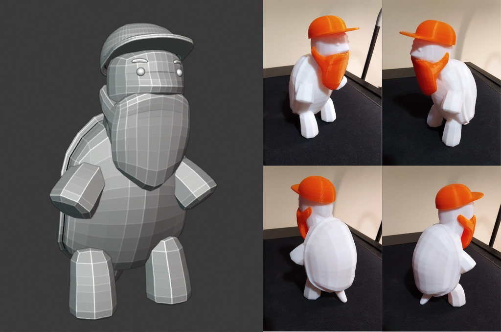 Free 3D file Bearded Turtle Boi・3D printable model to download・Cults