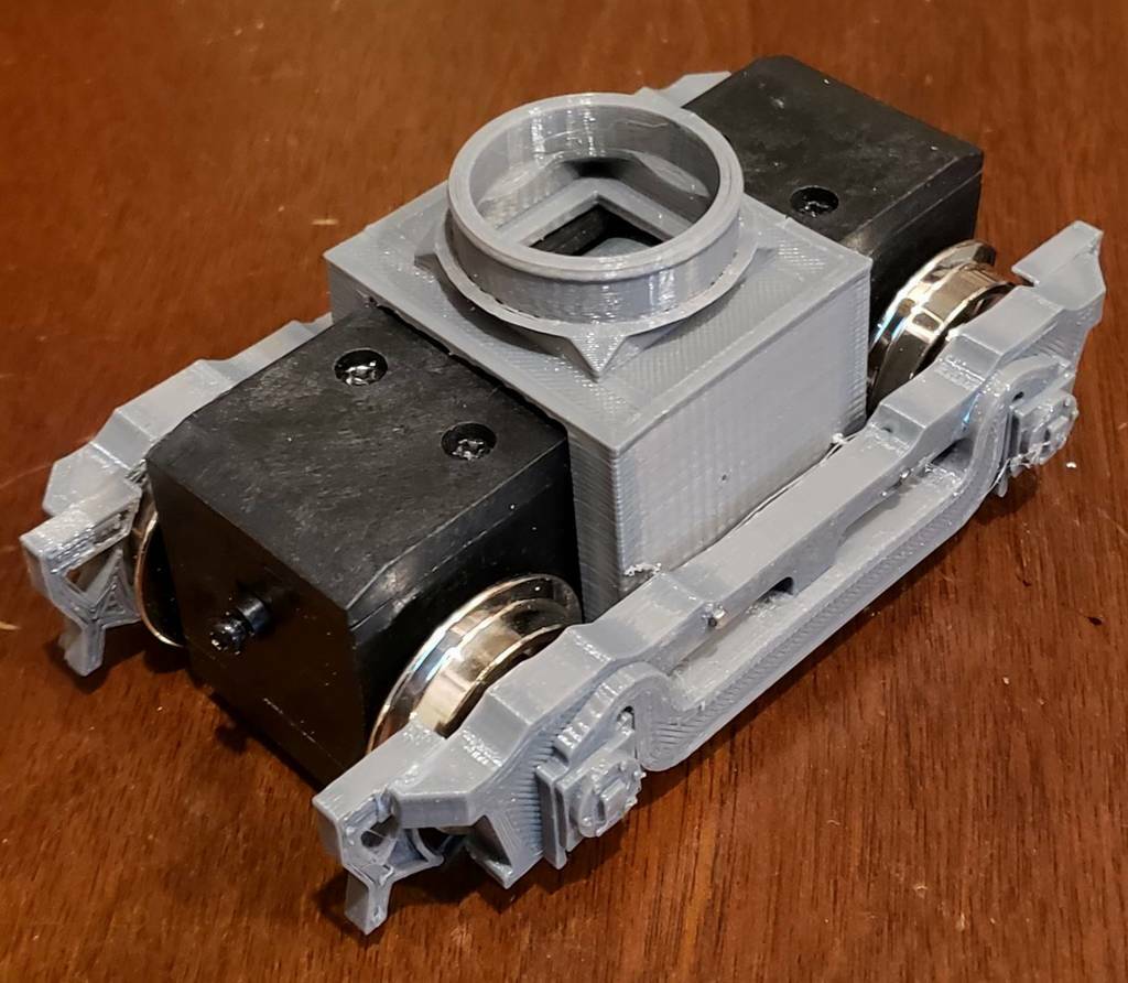 Free 3D file Side frames and Turret for USA Trains motor block 🇺🇸・3D ...