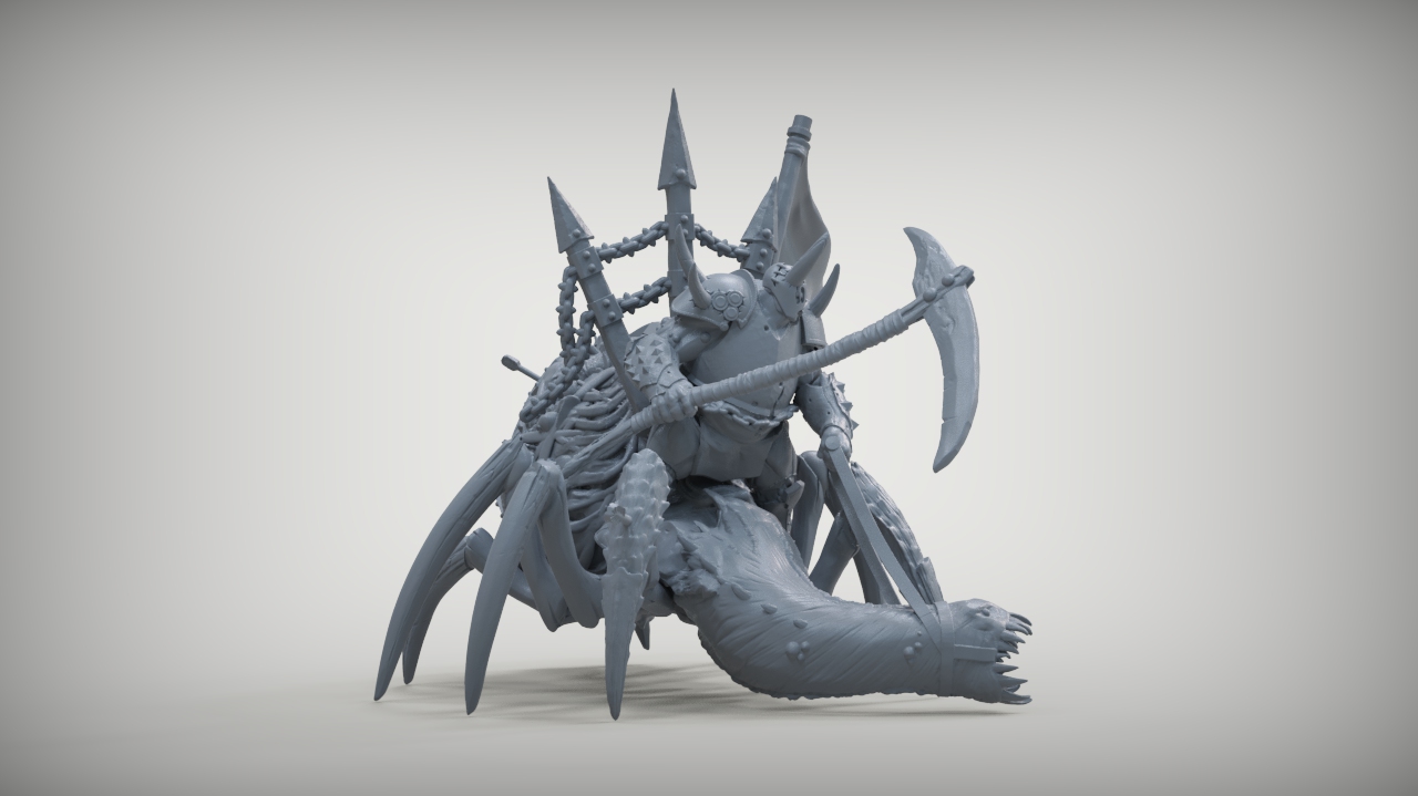 3D file spider rider・3D printing model to download・Cults