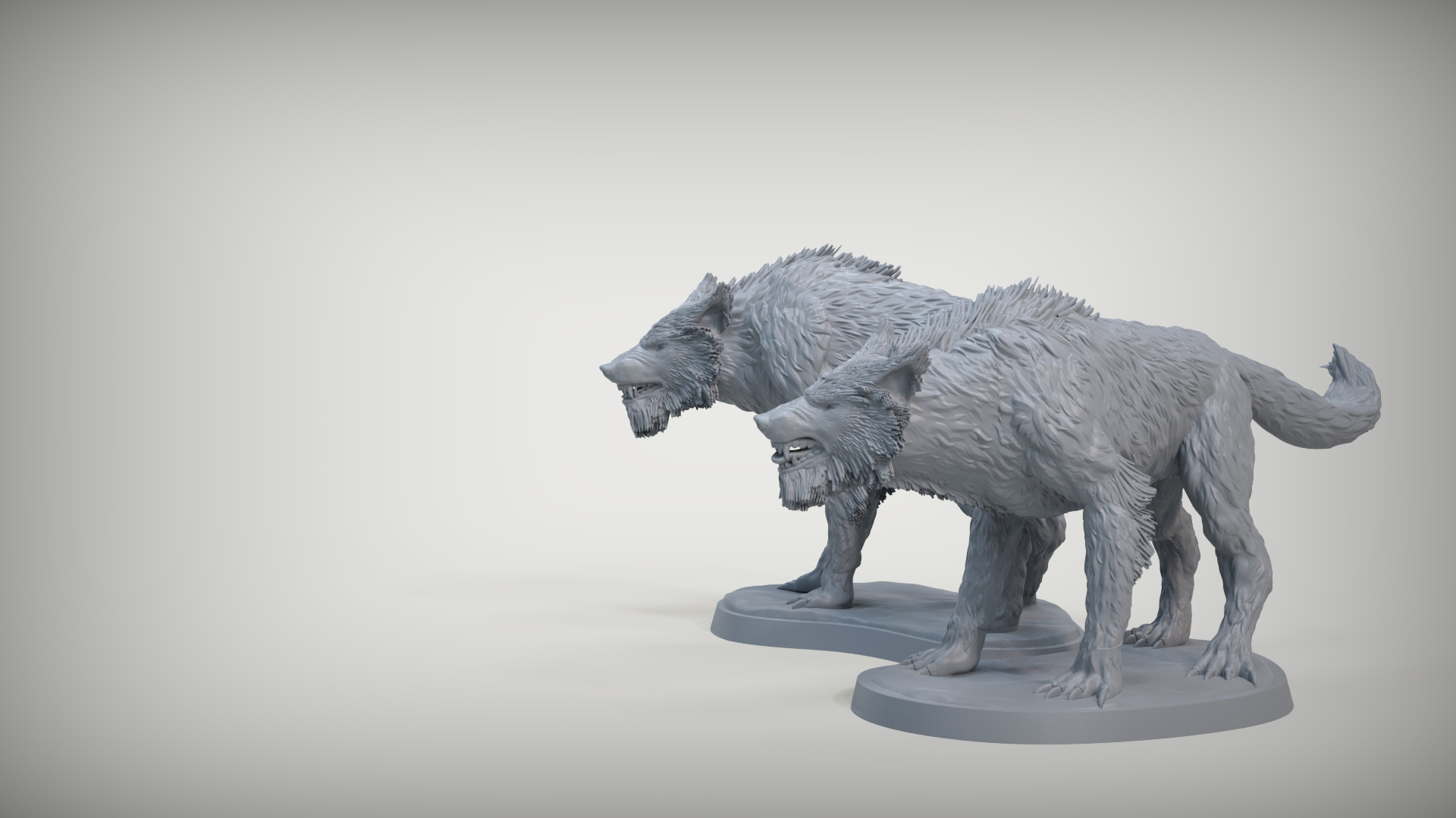 Archivo 3D lobos 🎲・Plan para descargar y imprimir en 3D・Cults