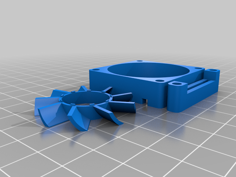 Free 3D file 30mm to 40mm fan convert・3D printer design to download・Cults