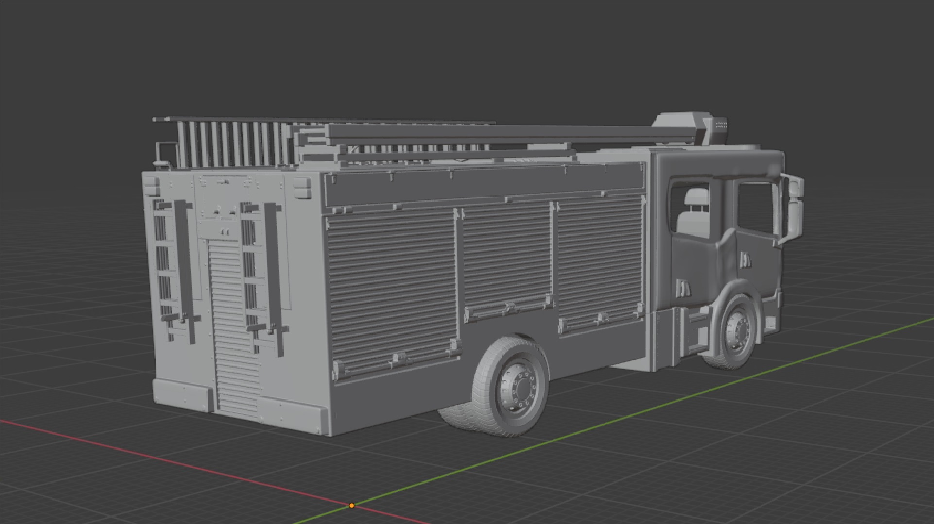 STL file 3D Printable Fire Truck used in Singapore (SCANIA) 🔥・3D ...