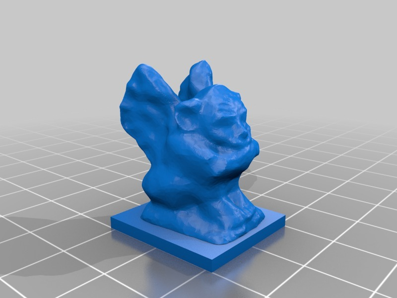 Free 3D file Gargoyle - no text・Design to download and 3D print・Cults