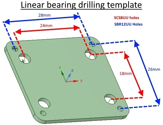 Free 3D file Y-Carriage supported Linear rail upgrade for Geeetech ...