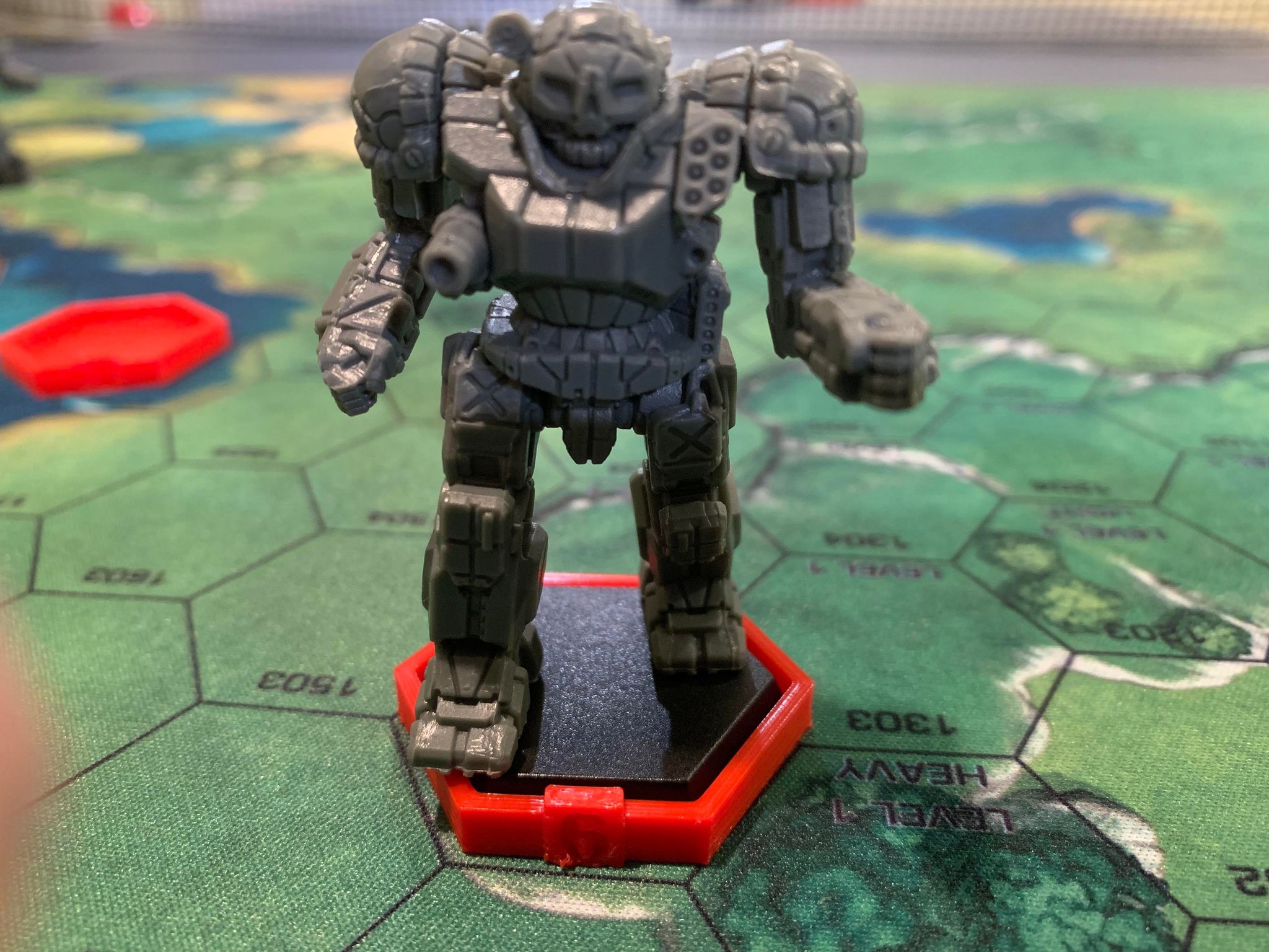 STL file BattlTech 0-9 Hex Markers 🎲・Model to download and 3D print・Cults