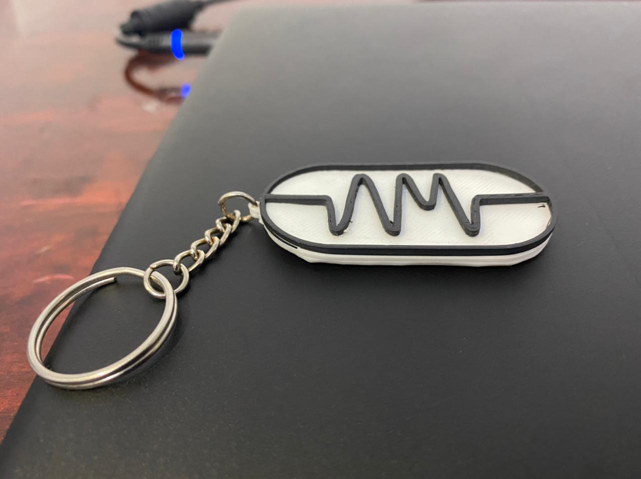 Free STL file Arctic Monkeys Keychain・3D print design to download・Cults