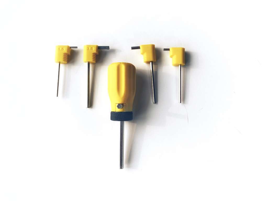 Archivo STL gratis Allen Key Handle v1.0・Modelo para descargar y ...