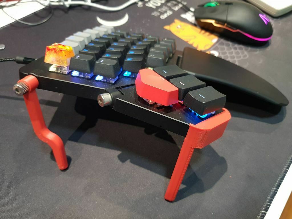 Free 3D file ZSA Moonlander extended leg (76mm) 🦵・3D printable model to ...