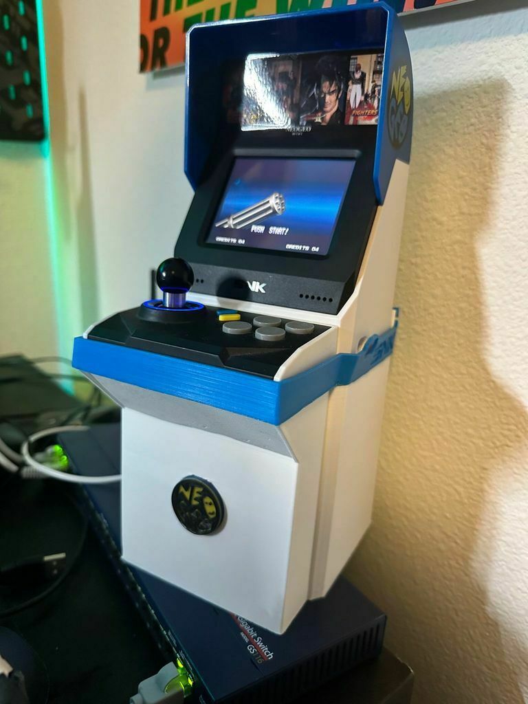 Free 3D file Neo Geo Mini arcade stand 🕹️・3D printing template to ...