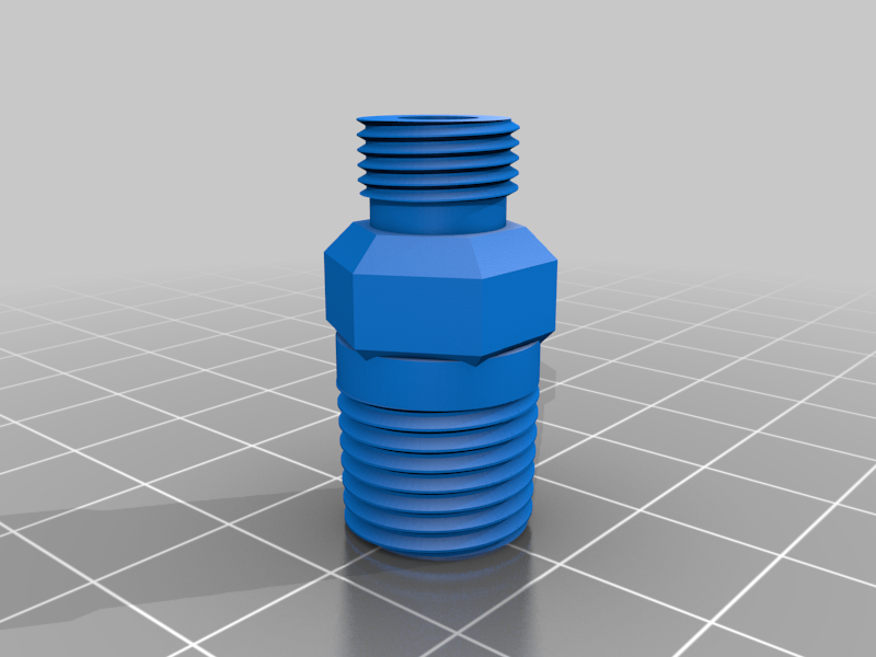 Free 3D file Airbrush adapter 1/4 tapered to 1/8 ⚙️・3D printer design ...