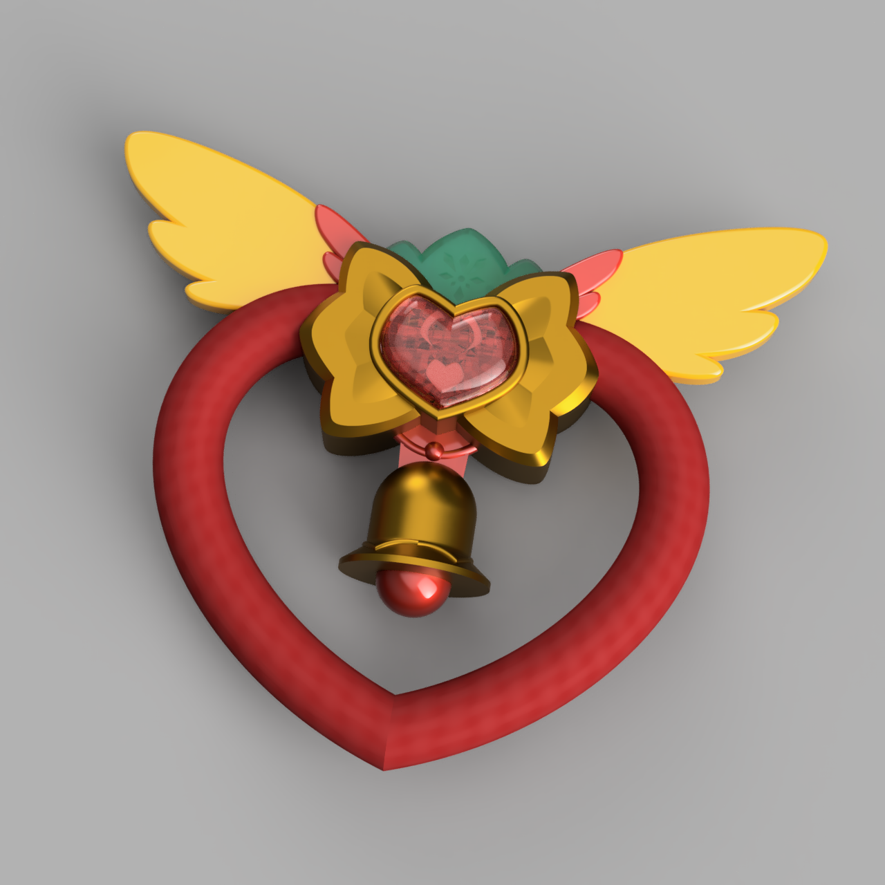 STL file Ichigo's Strawberry Bell from Tokyo Mew Mew・3D printable model ...