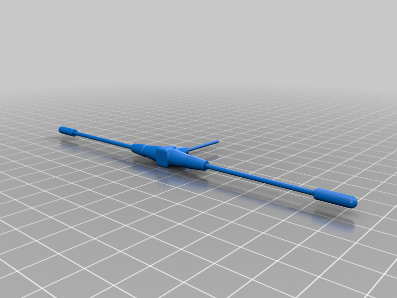 Free STL file TBS Crossfire Antenna Immortal T Dummy・3D printer model ...