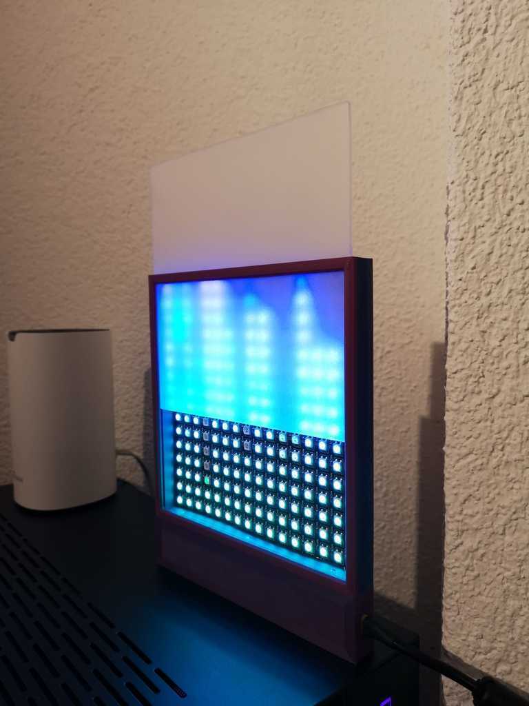 Free 3D file 16x16 Led Panel Frame/Display・3D printable design to download・Cults