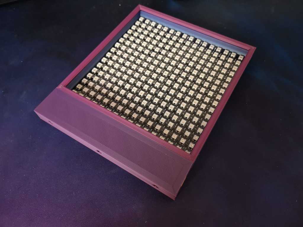 Free 3D file 16x16 Led Panel Frame/Display・3D printable design to ...