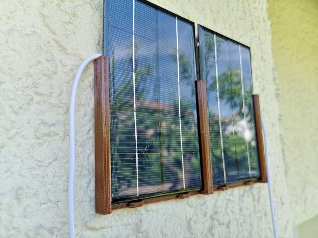 Free STL file Solar Panel Wallmount・3D print design to download・Cults